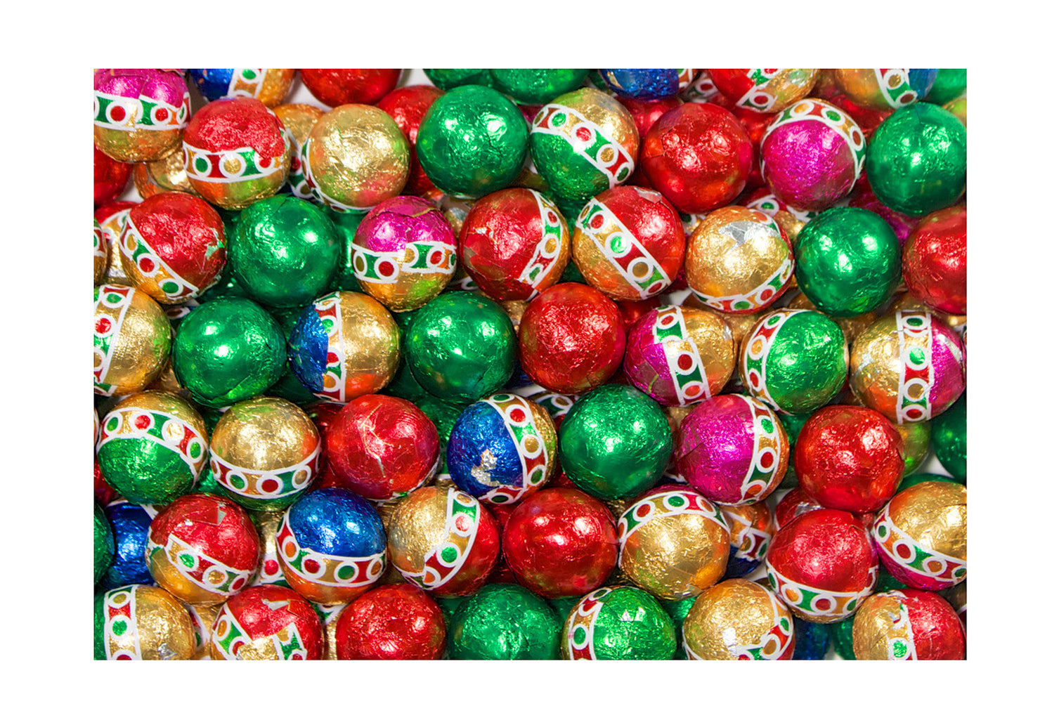 Foiled Chocolate Balls — Rosalind Candy Castle